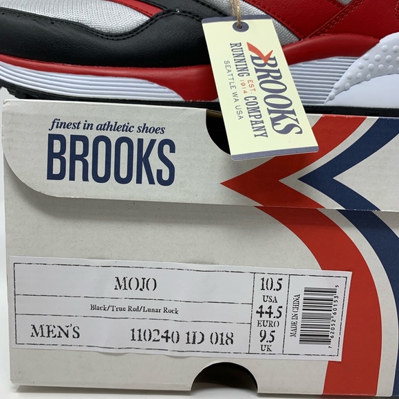Brooks | Shoes | Brooks Mojo Mens Running Shoe Red Lunar Rock | Poshmark